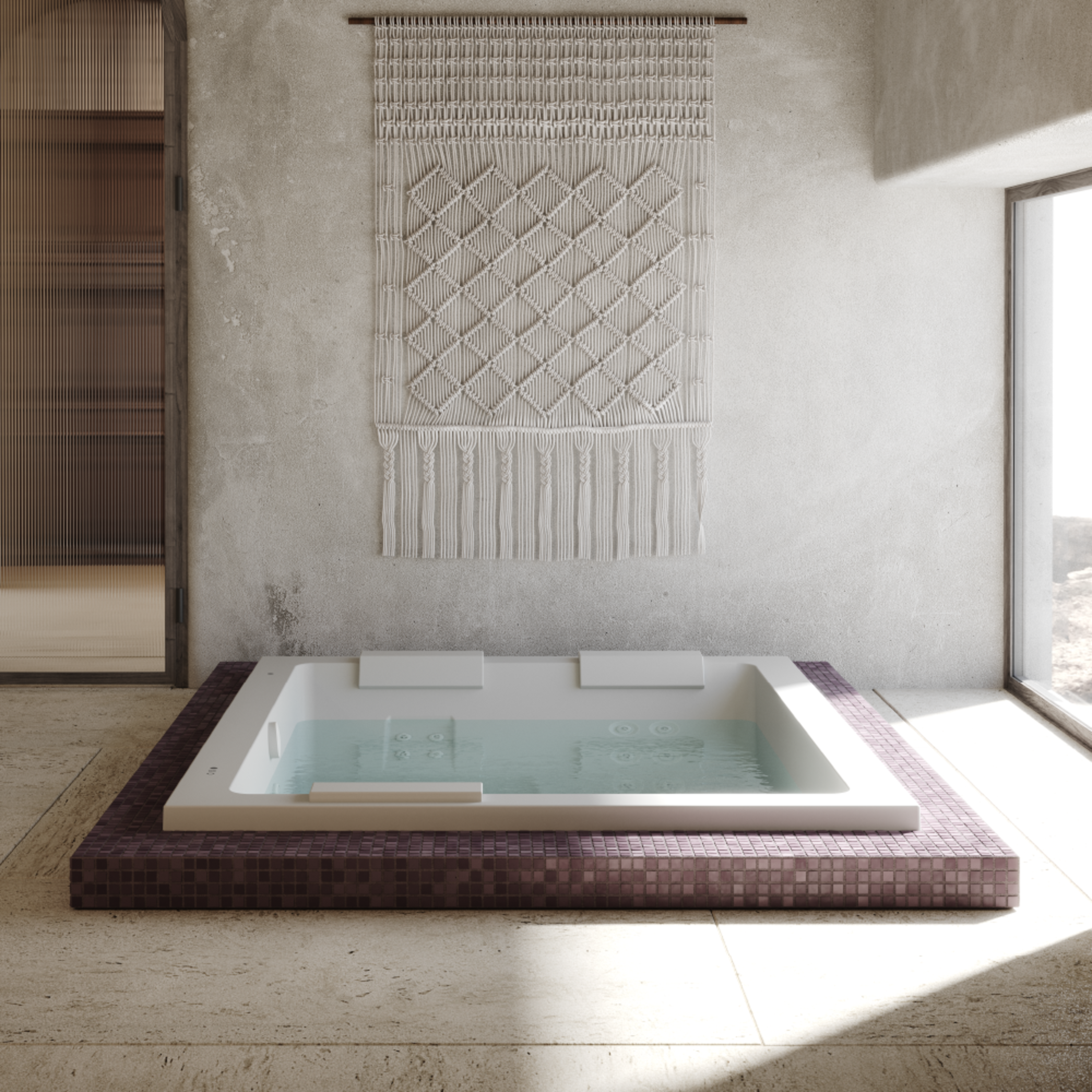 BỒN TẮM JACUZZI SHARP EXTRA | Bồn tắm massage số 1 Thế giới